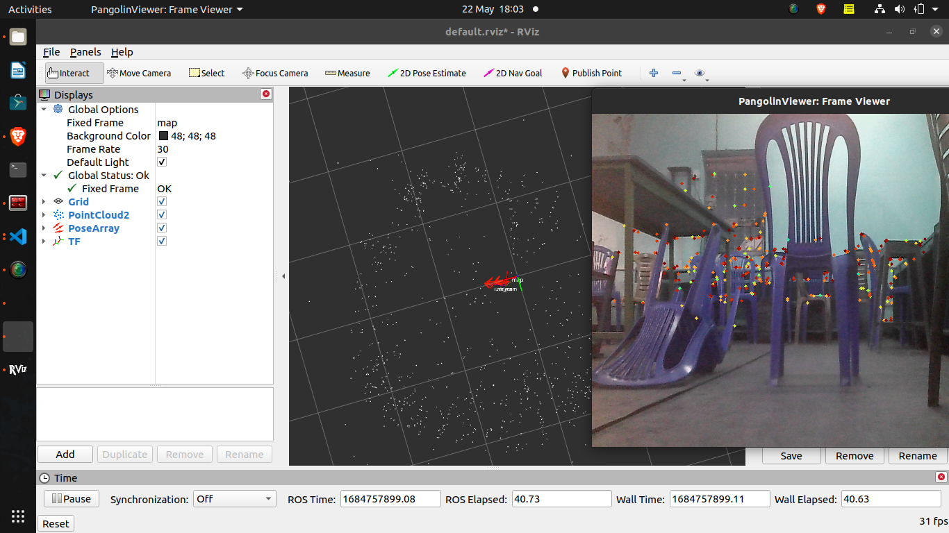 V-SLAM: Mapping & Localization